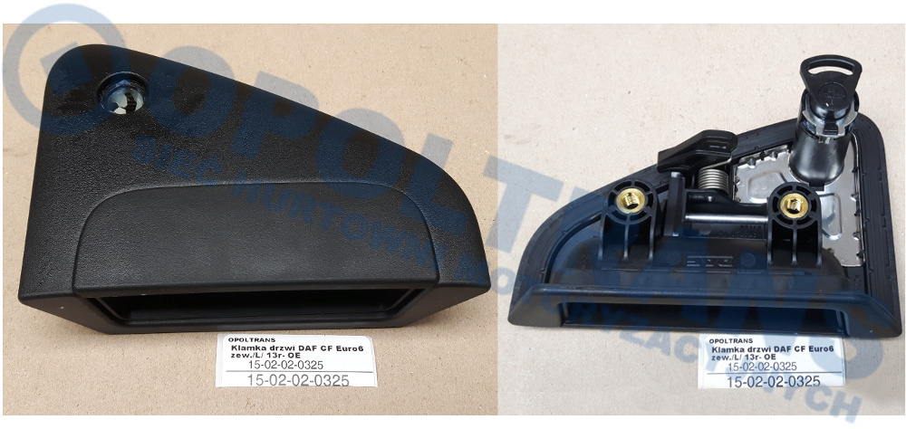 Opoltrans - Klamka drzwi DAF CF zew./L/ 13r- OE , 15-02-02-0325