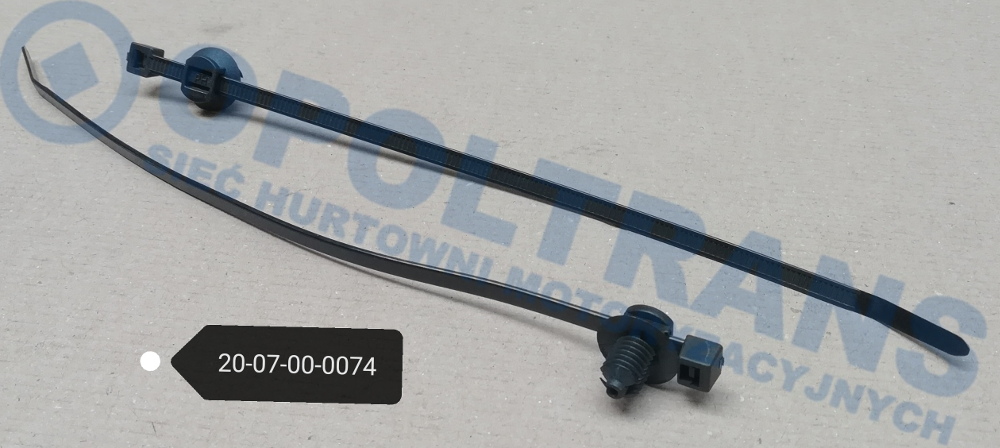 Opoltrans - Opaska plastikowa 4 x 200mm , 20-07-00-0074